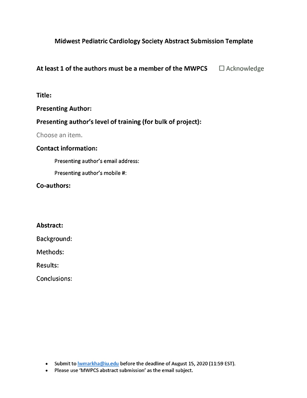 MWPCSociety – Midwest Pediatric Cardiology Society